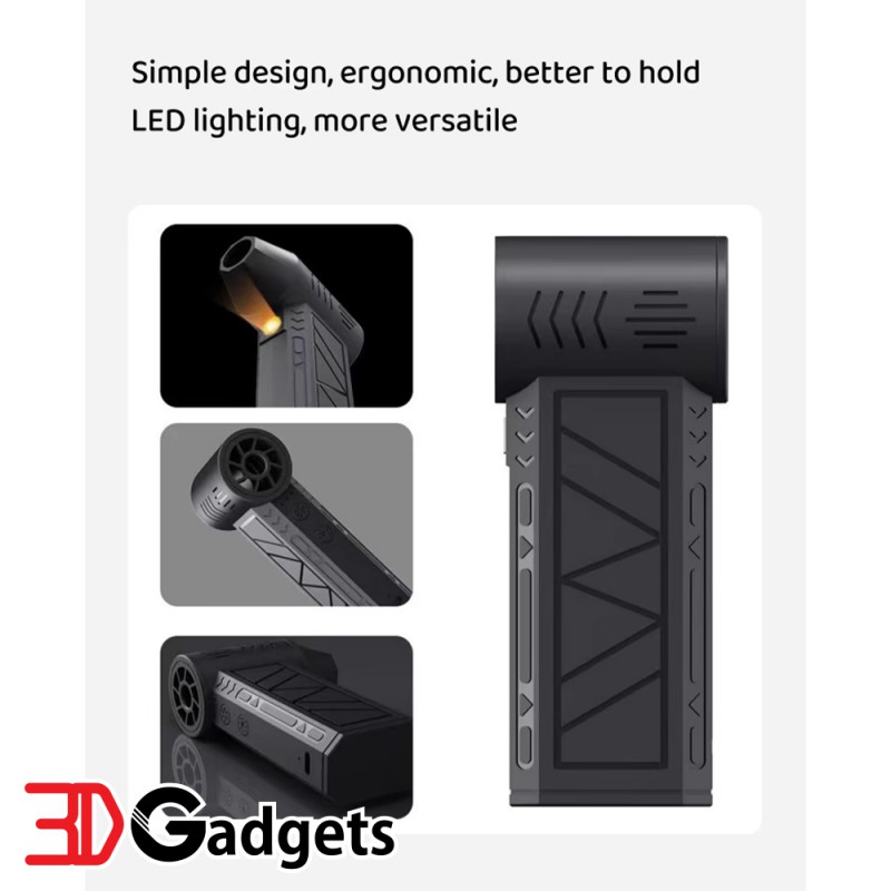 Powerful Smart MIni Turbo Fan Dust Removal | 3D Gadgets Malaysia