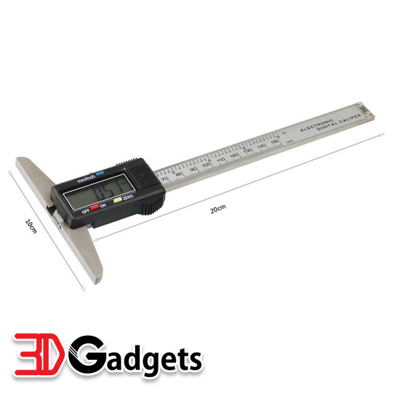 Stainless Steel Depth Gauge Digital Caliper | 3D Gadgets Malaysia