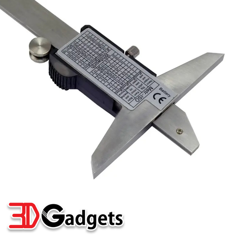 Stainless Steel Depth Gauge Digital Caliper | 3D Gadgets Malaysia