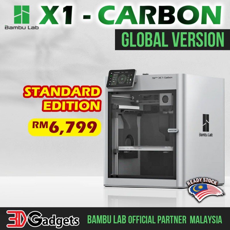 Bambu Lab X1 - Carbon / X1 - Carbon Combo AMS | 3D Gadgets Malaysia