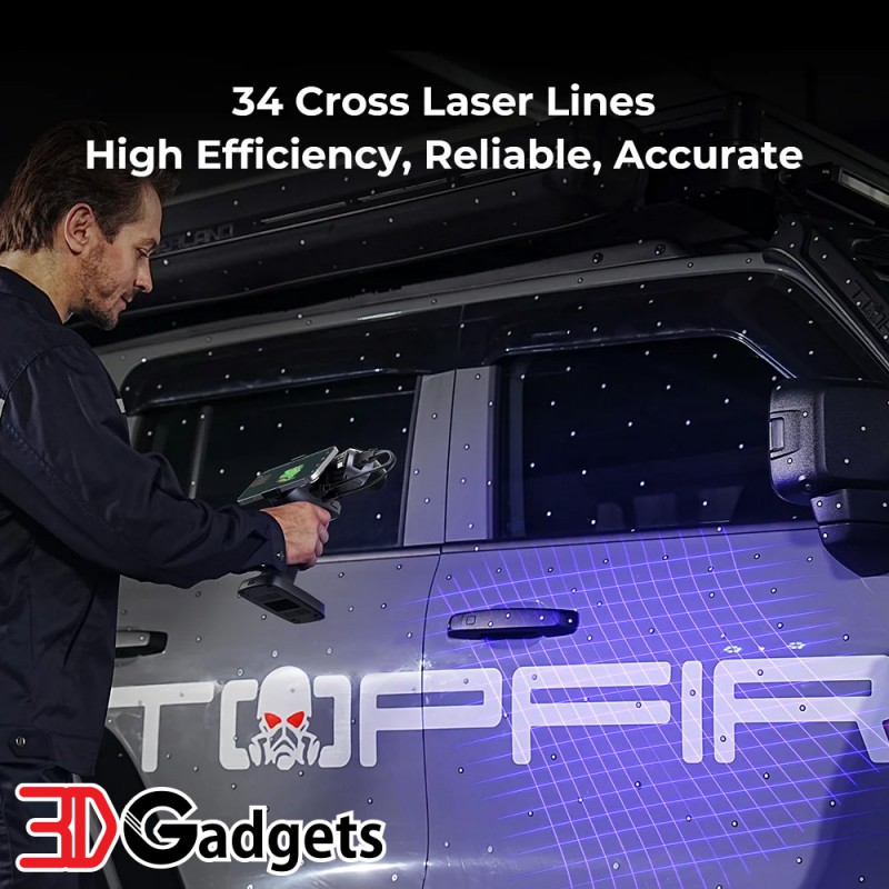Creality Raptor X Wireless 3D Scanner l 3D Gadgets Malaysia