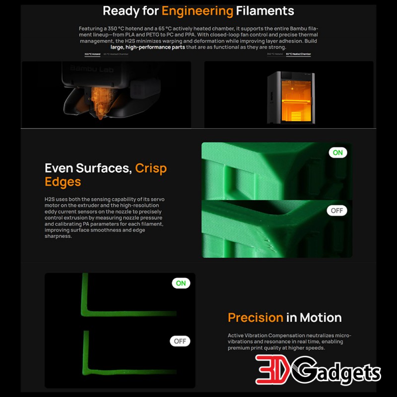 Bambu Lab H2S Series 3D Printer | 3D Gadgets Malaysia