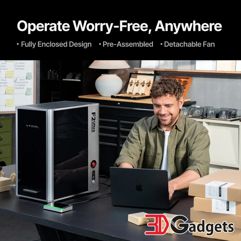 xTool F2 Ultra Dual Laser Engraver MOPA & DIODE | 3D Gadgets Malaysia