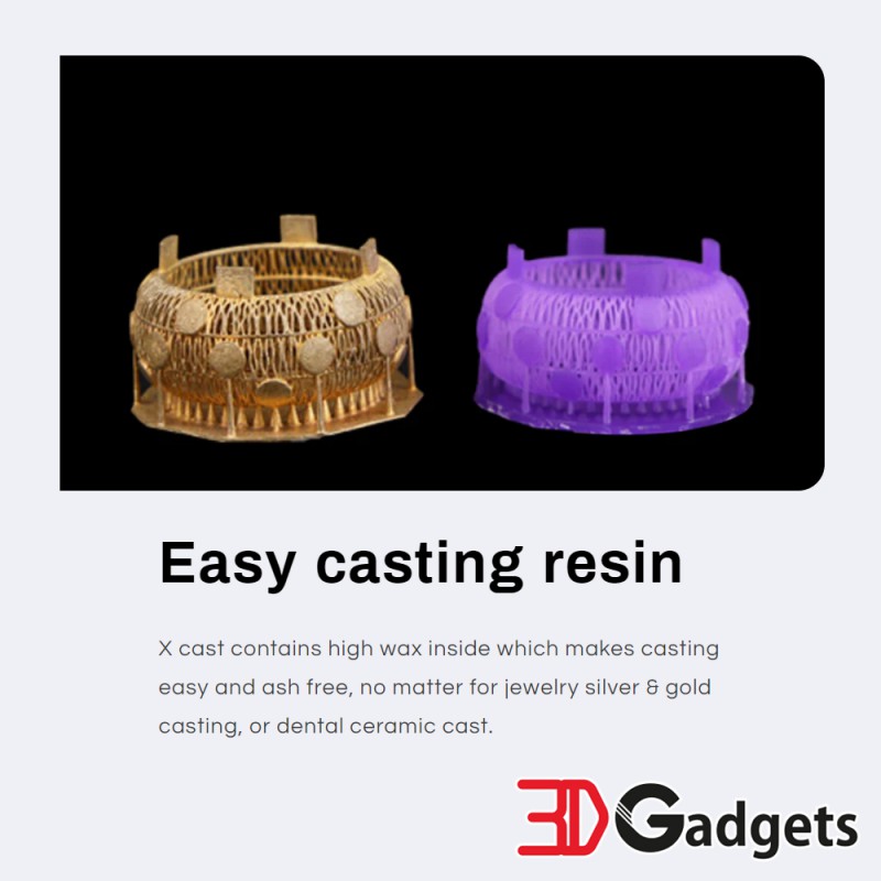 Magma x Jamghe Jewelry Castable X CAST Resin | 3D Gadgets Malaysia
